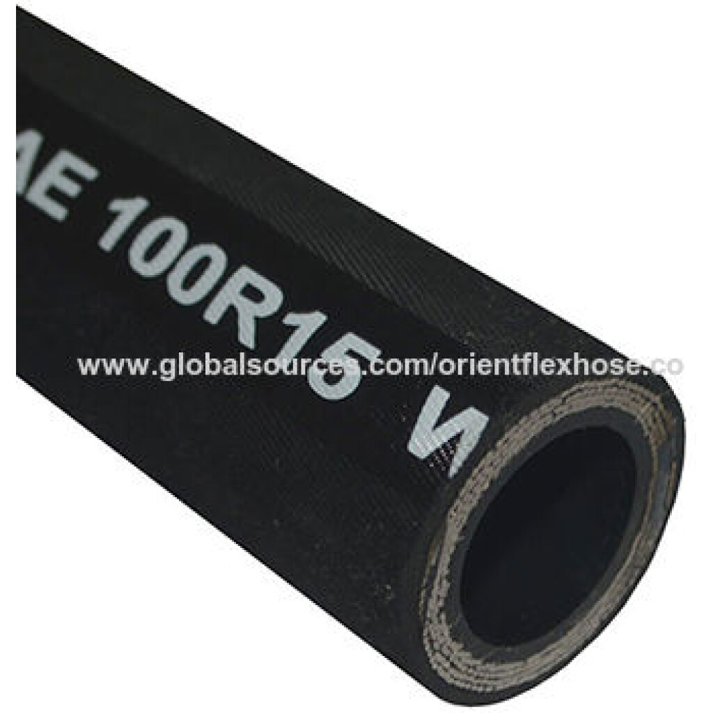 Manguera con una trenza de acero SAE 100 R15 AT – Acomanflex